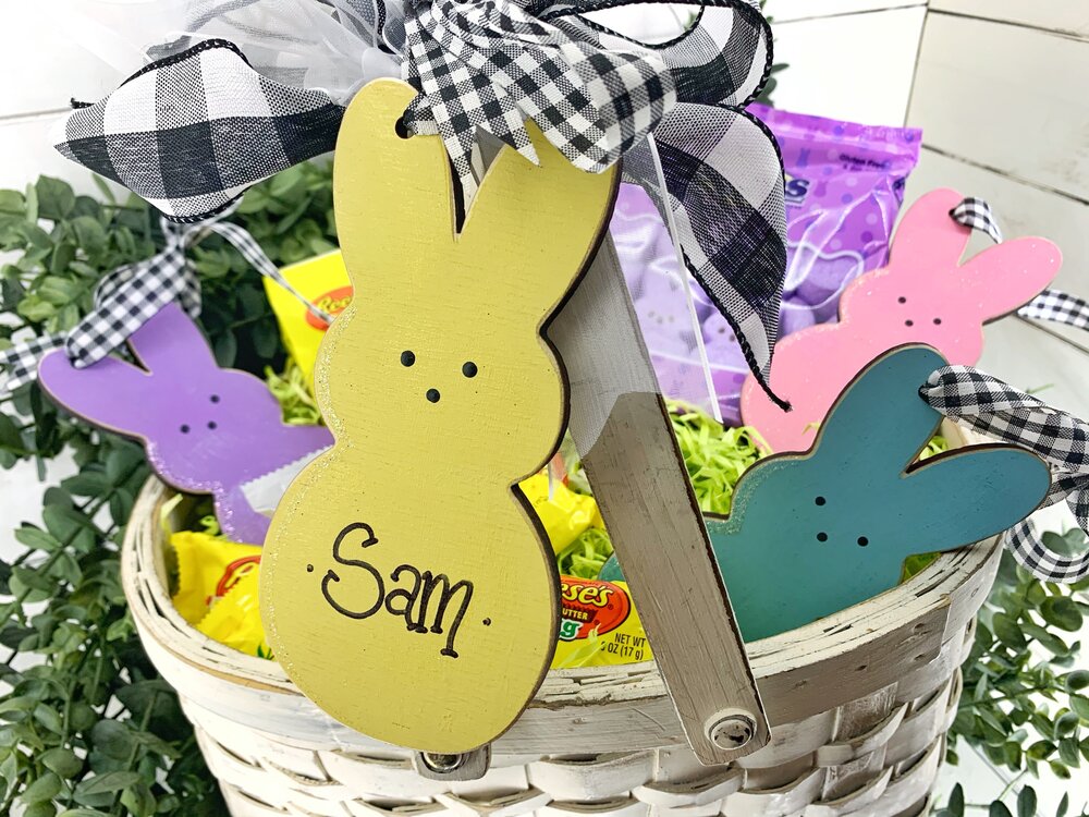 Easter Peep Ornament - Cute Personalized Easter Basket Gift – SaraBoo Creek